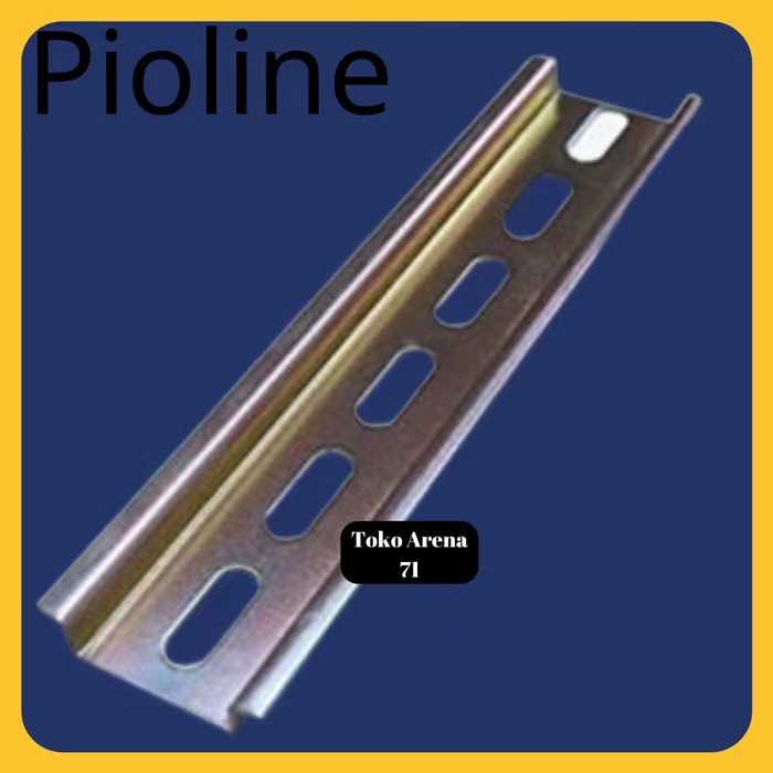 REL MCB / RAIL MCB ALUMUNIUM 1 FUNGSI DUDUKAN UNTUK MCB, TERMINAL BLOK ...