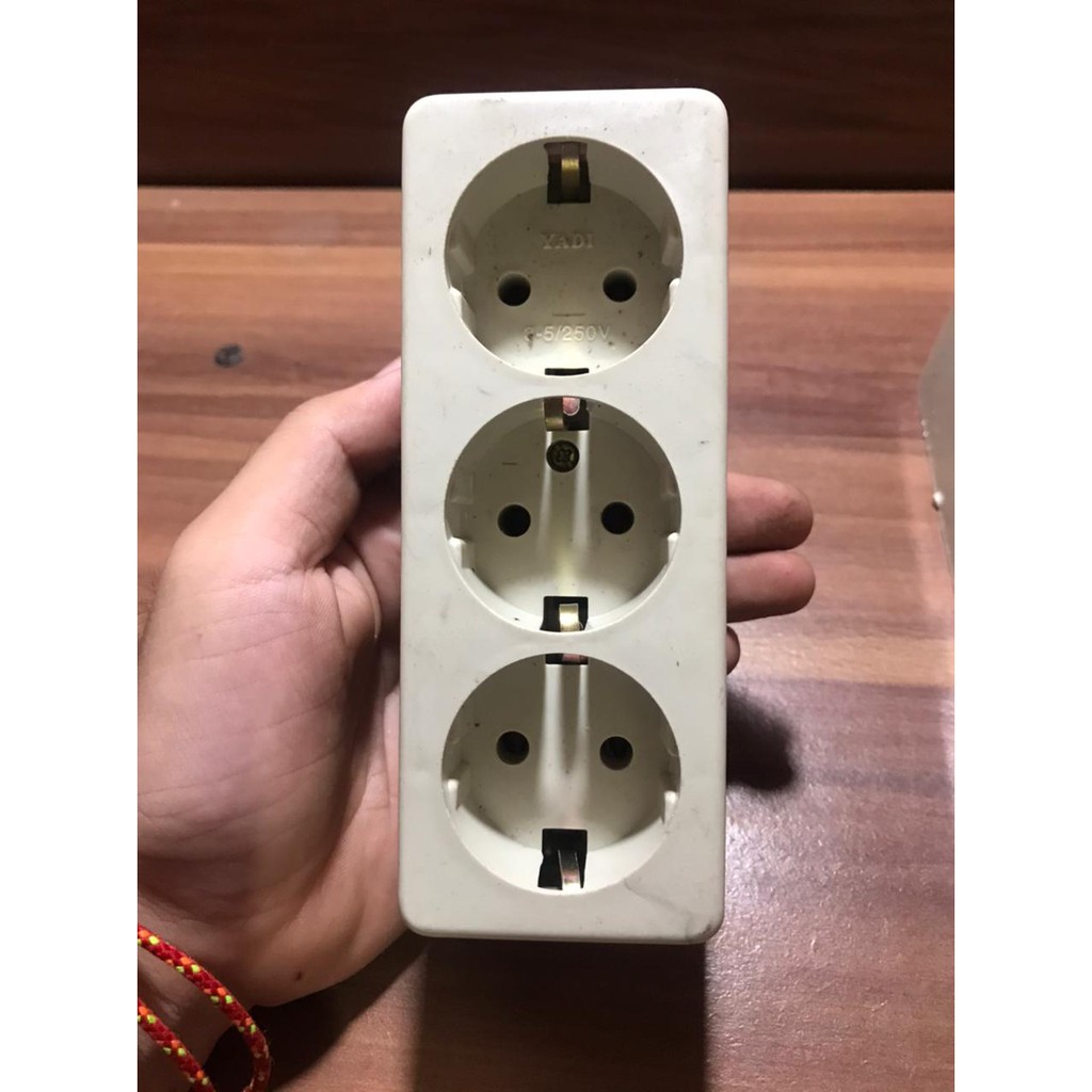 Terminal Colokan listrik 3-4 lubang - Stop kontak tempat colokan ...