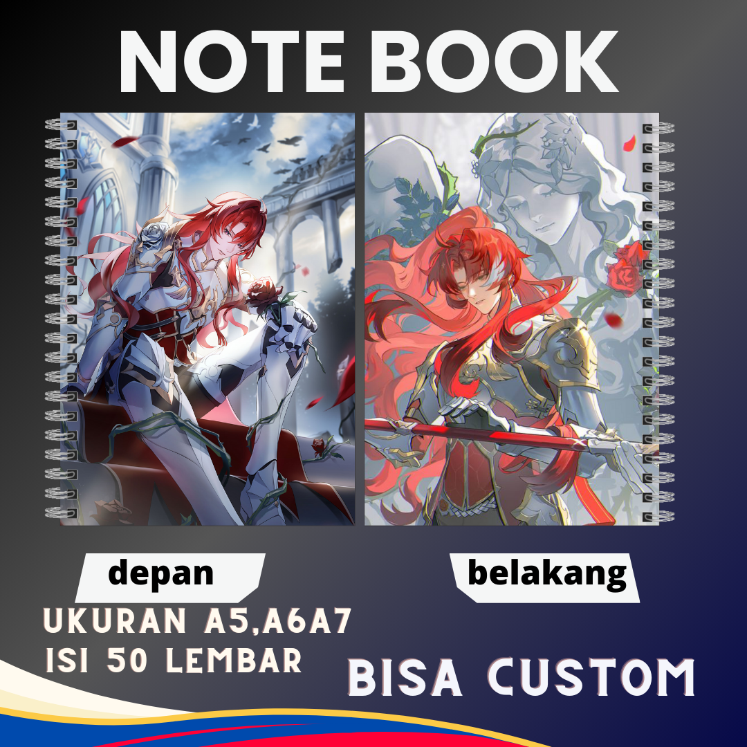 NOTEBOOK HONKAI STAR RAIL ARGENTI | Lazada Indonesia