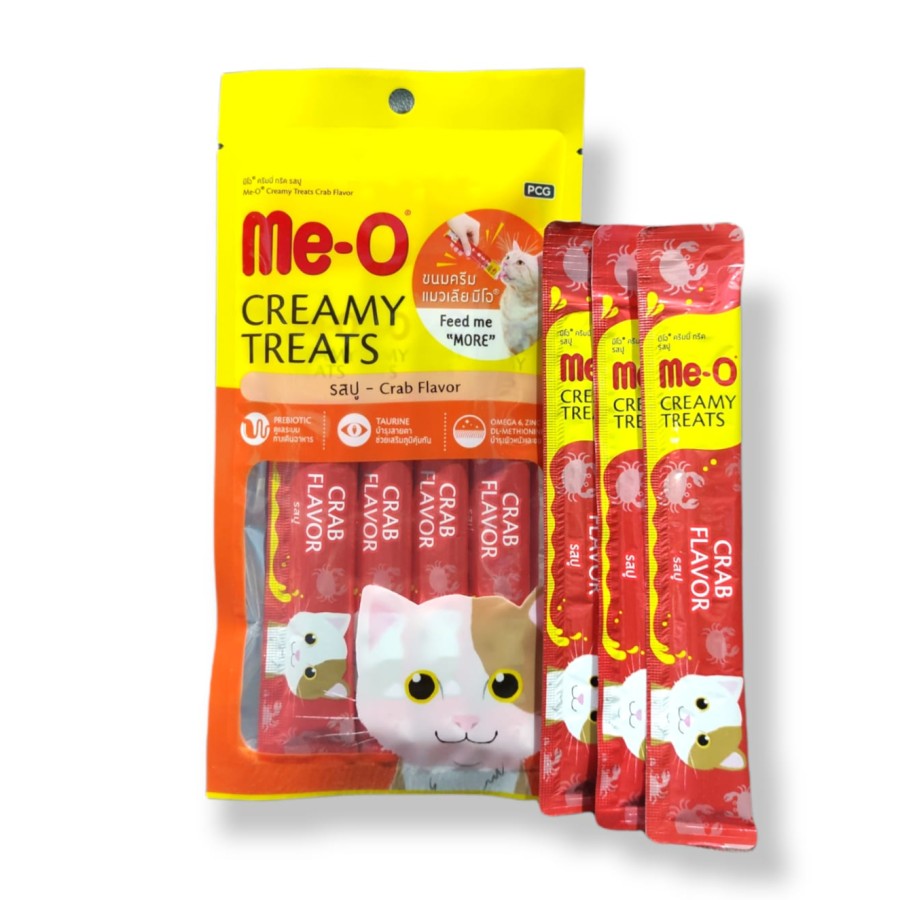 Meo Creamy Snack Kucing Treats me-o meo 15 Gram | Lazada Indonesia