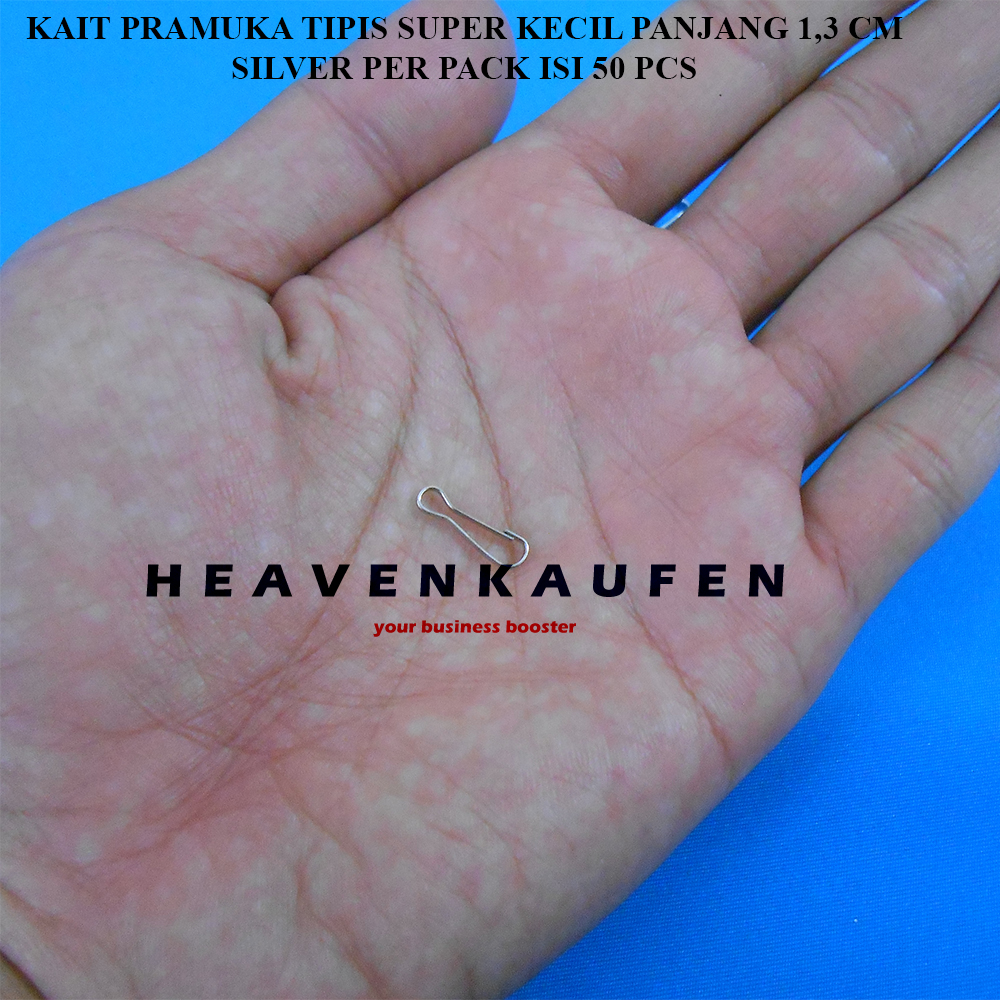 Pengait Kait Kaitan Pramuka Kecil Panjang 1,3 cm Lebar Lubang 2,5 mm ...