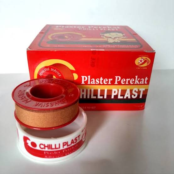 CHILLI PLAST PLESTER ROLL KAIN PER BOX ISI 12 ROLL / PLESTER KAIN ROLL ...