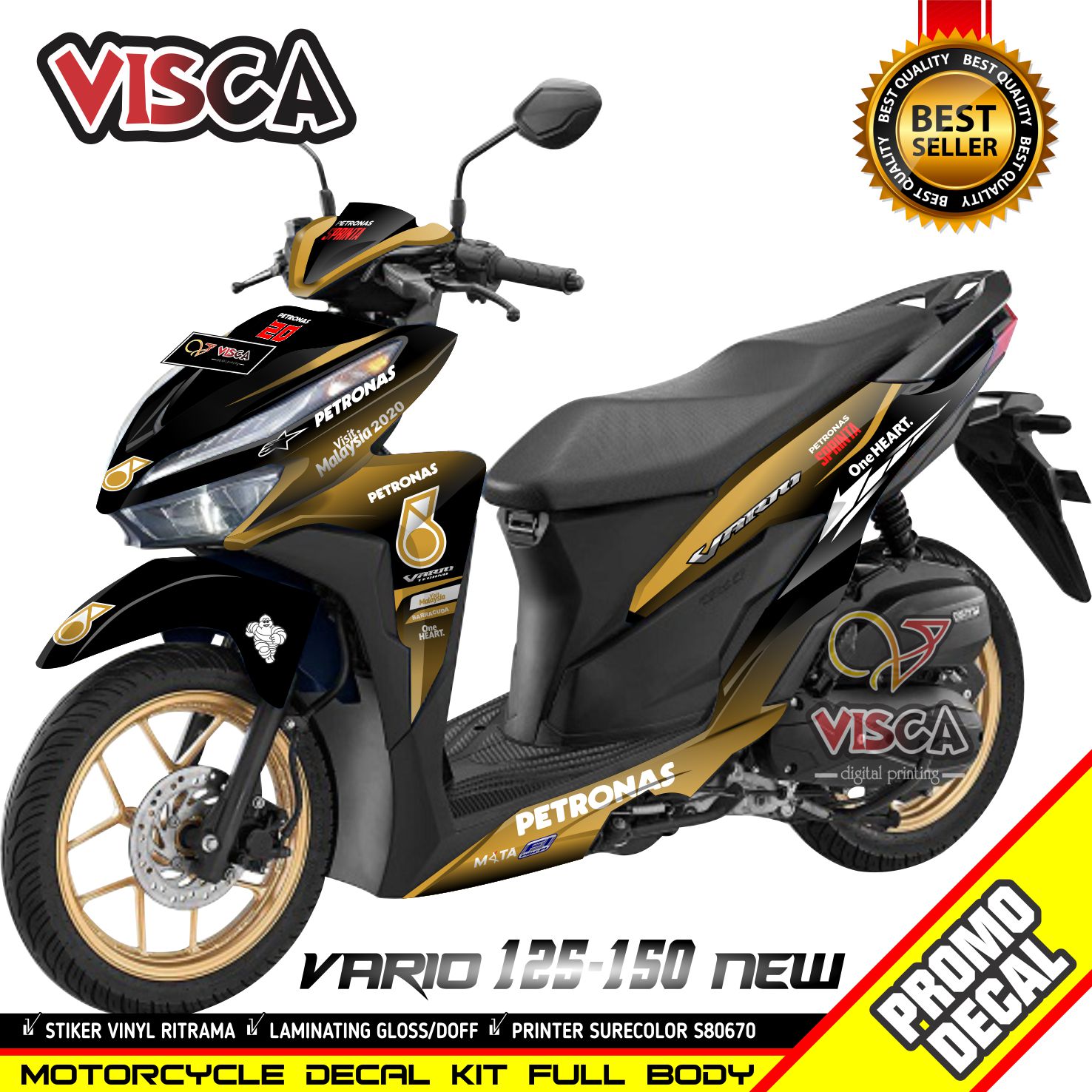 Stiker Vario 150 New Decal Vario 125 New Striping Vario 125 New decal ...