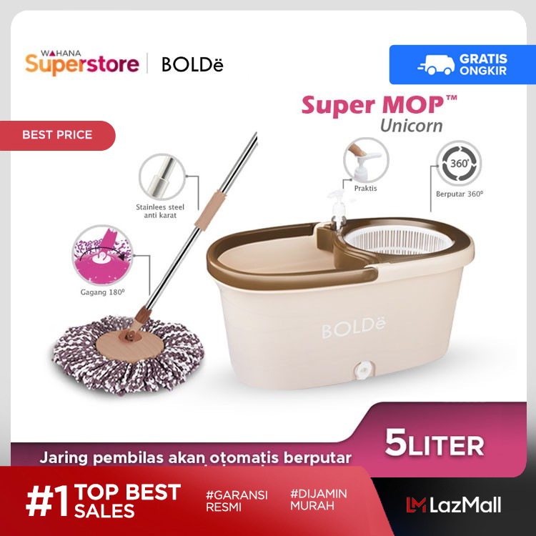 Bolde Super MOP Unicorn - Beige | Lazada Indonesia