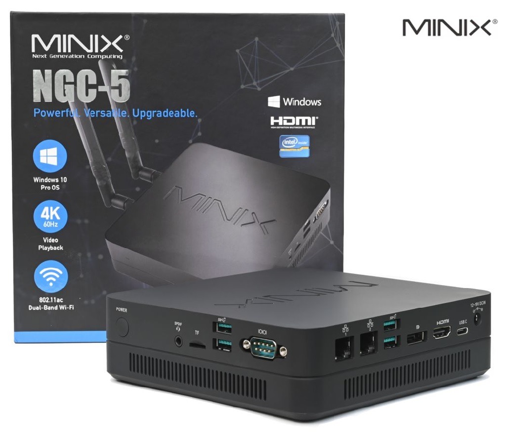 MINIX NEO NGC-5 - RAM 8GB ROM 256GB Mini PC Windows 10 Pro 64-bit ...