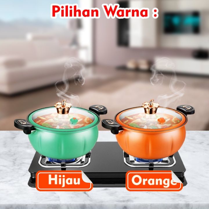 Panci Presto Bulat Bentuk Labu Berbahan Batu Medis Dan Berkapasitas 7 ...