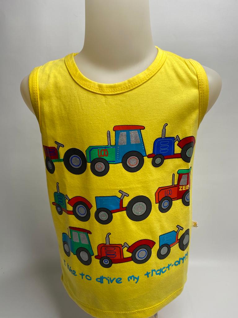 Singlet anak laki-laki-singlet TRAKTOR 1-10 tahun | Lazada Indonesia