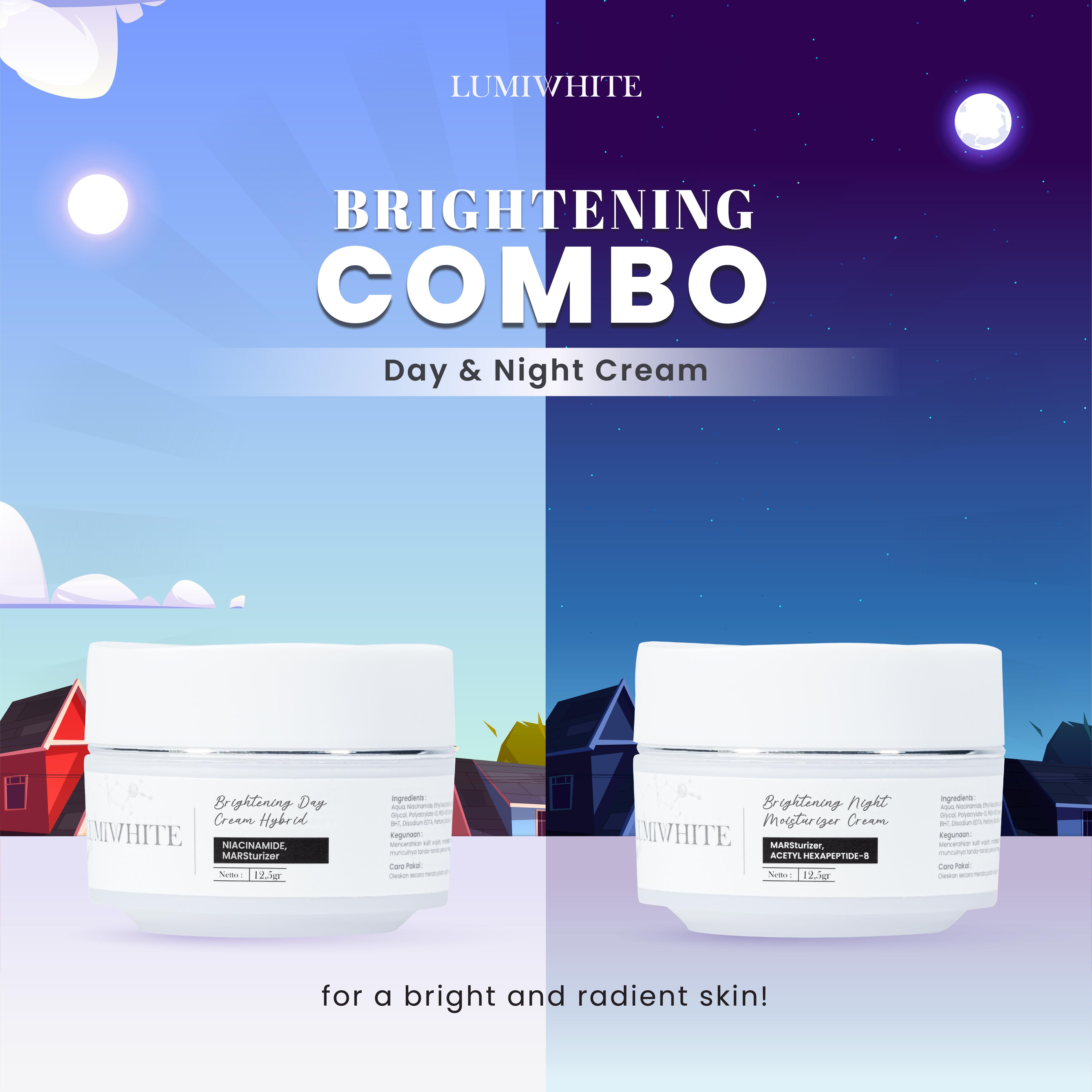 Lumiwhite - Day & Night Cream Package Skincare | Lazada Indonesia