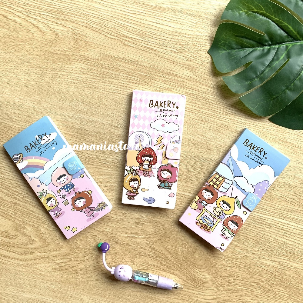 Post It Kertas Lipat Magnet Pembatas Buku Kertas Model Buku Lipat ...