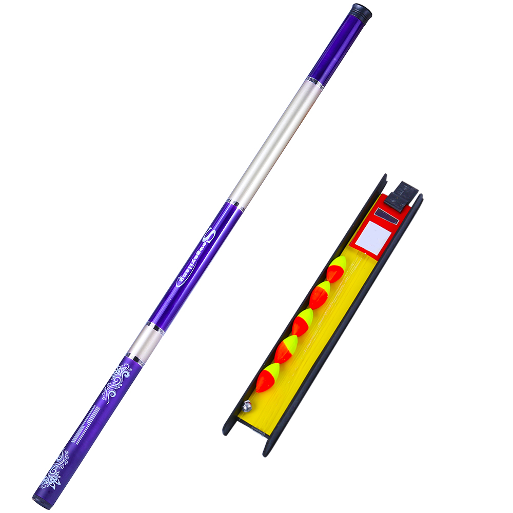 Telescopic Fishing Rod 2.7M 3.6M 4.5M 5.4M 6.3M Ultralight SuperHard ...