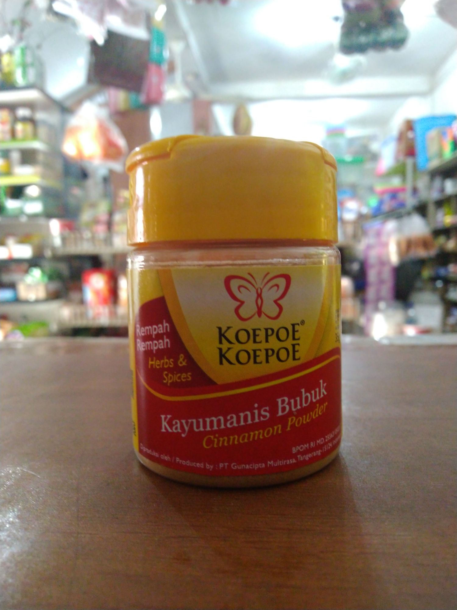 Kayu manis bubuk Cinnamon Powder merk KOEPOE KOEPOE Kupu Kupu 35g ...