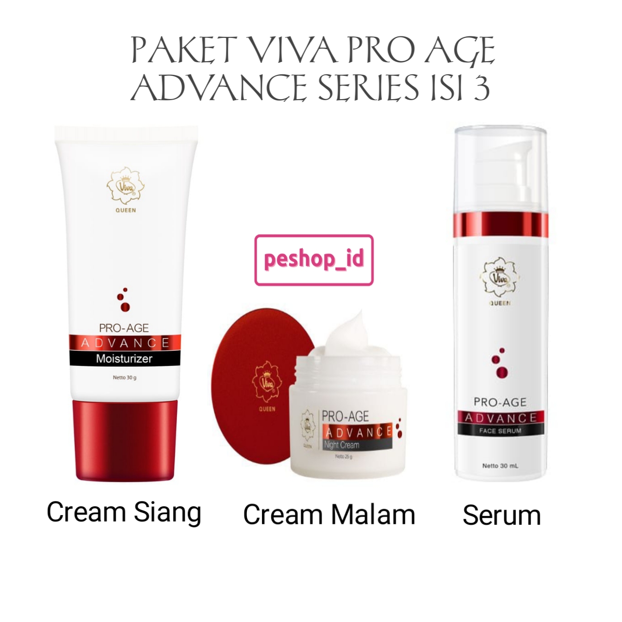Paket Viva Pro Age Advance Series isi 3 | Lazada Indonesia