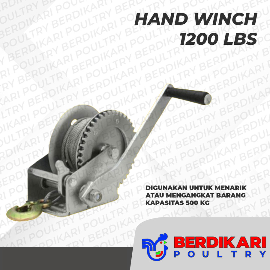 Hand Winch 1200 Lbs / Alat Kandang | Lazada Indonesia