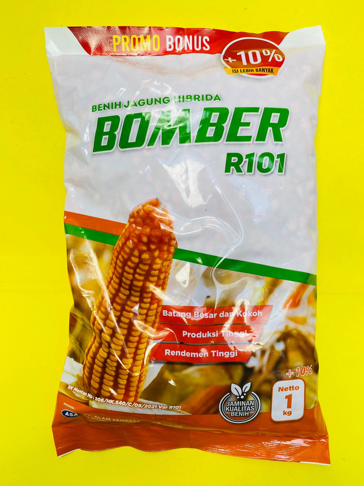 Benih Jagung BOMBER R101 Hibrida isi 1kg dari RUSA | Lazada Indonesia