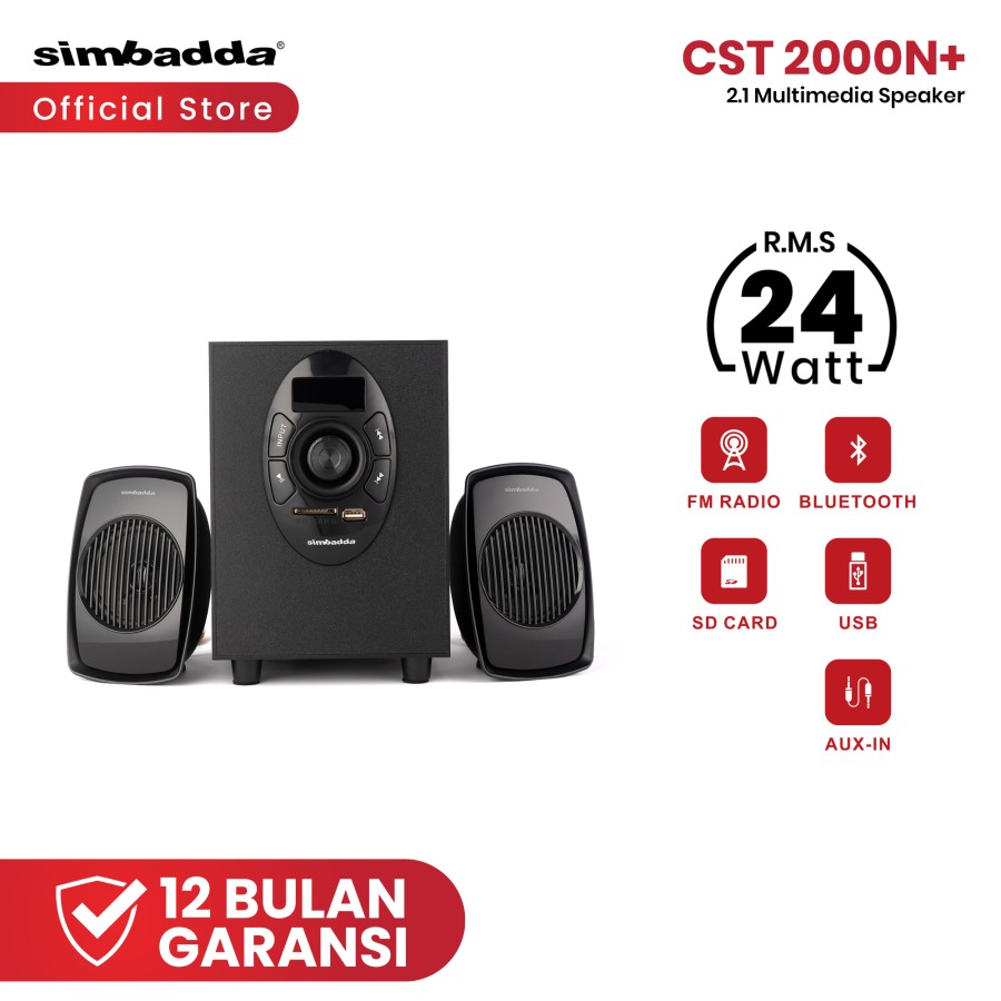 Speaker SImbadda CST-2000N Plus CST2000N CST 2000 N CST 2000N | Lazada ...
