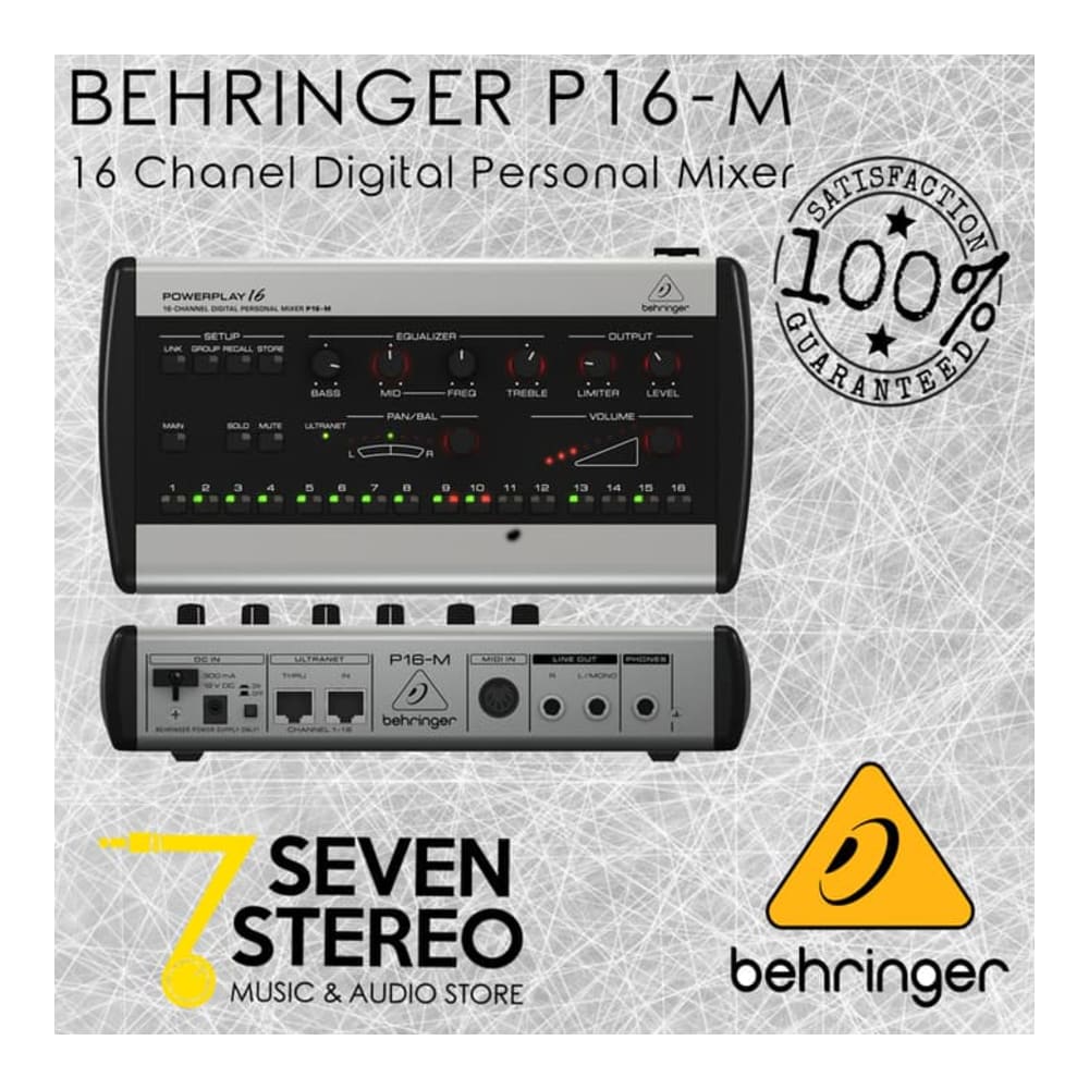 Behringer Powerplay P16-M Digital Personal Mixer | Lazada Indonesia