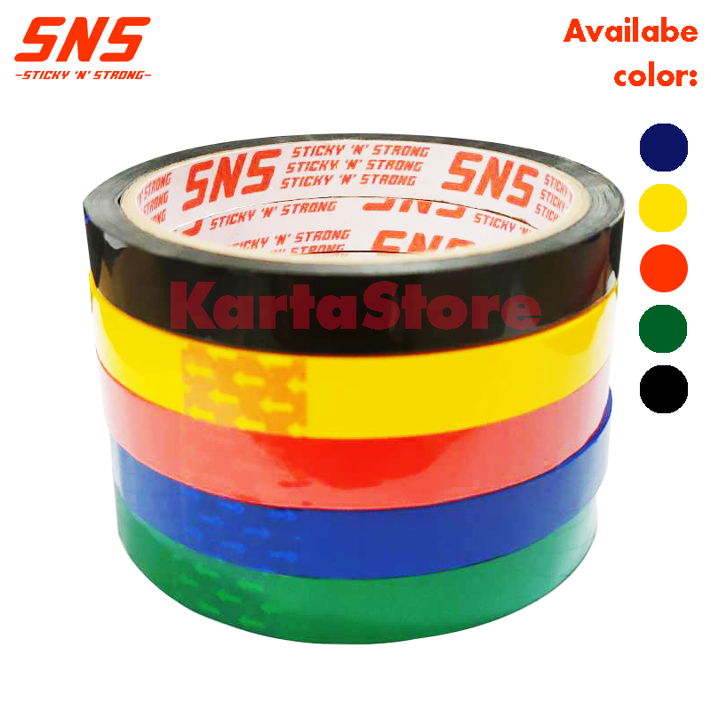 ISOLASI WARNA WARNI 12mm / LAKBAN OPP TAPE 12 mm SNS 𝙎𝙩𝙞𝙘𝙠𝙮 𝙉 𝙎𝙩𝙧𝙤𝙣𝙜 ...