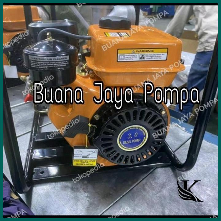POMPA DIESEL SOLAR MESIN POMPA AIR SAWAH IRIGASI ALKON 2 INCH DWP-20B ...