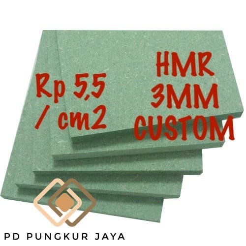 MDF HIJAU / HMR (TAHAN AIR) 3MM CUSTOM | Lazada Indonesia