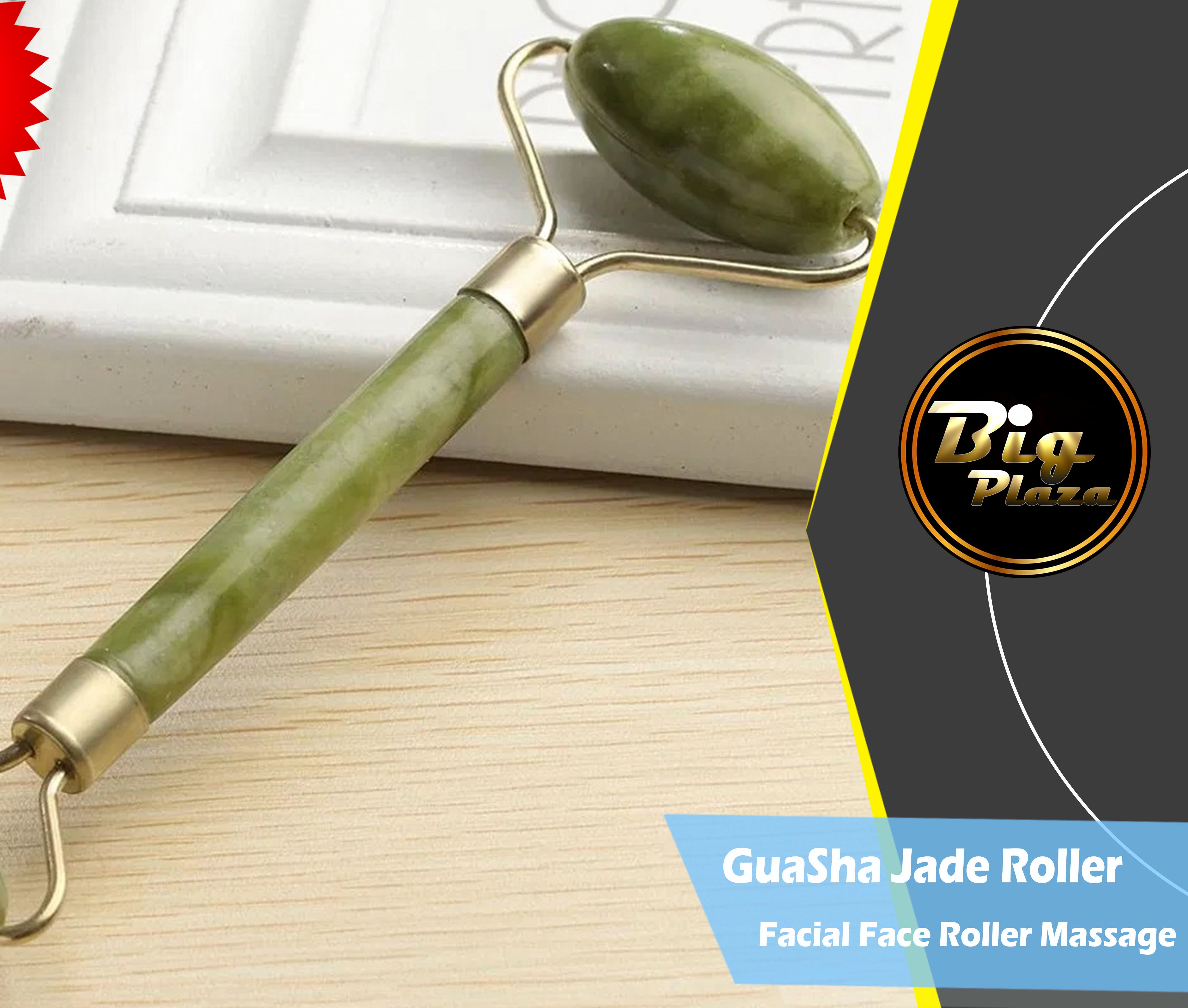 GuaSha Jade Roller Facial Face Roller Massage - Alat Pijat Wajah 0666 ...