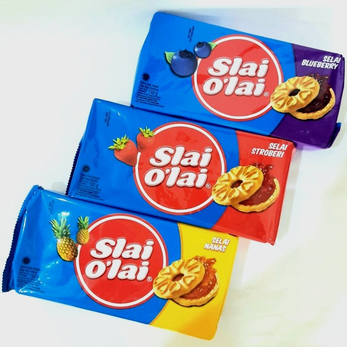 {BYF} Slai Olai Family Pack 192gr - Biskuit dengan Selai Buah Manis dan ...