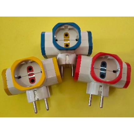 Broco Steker T Arde Persegi 13830 Multi Plug White | Lazada Indonesia