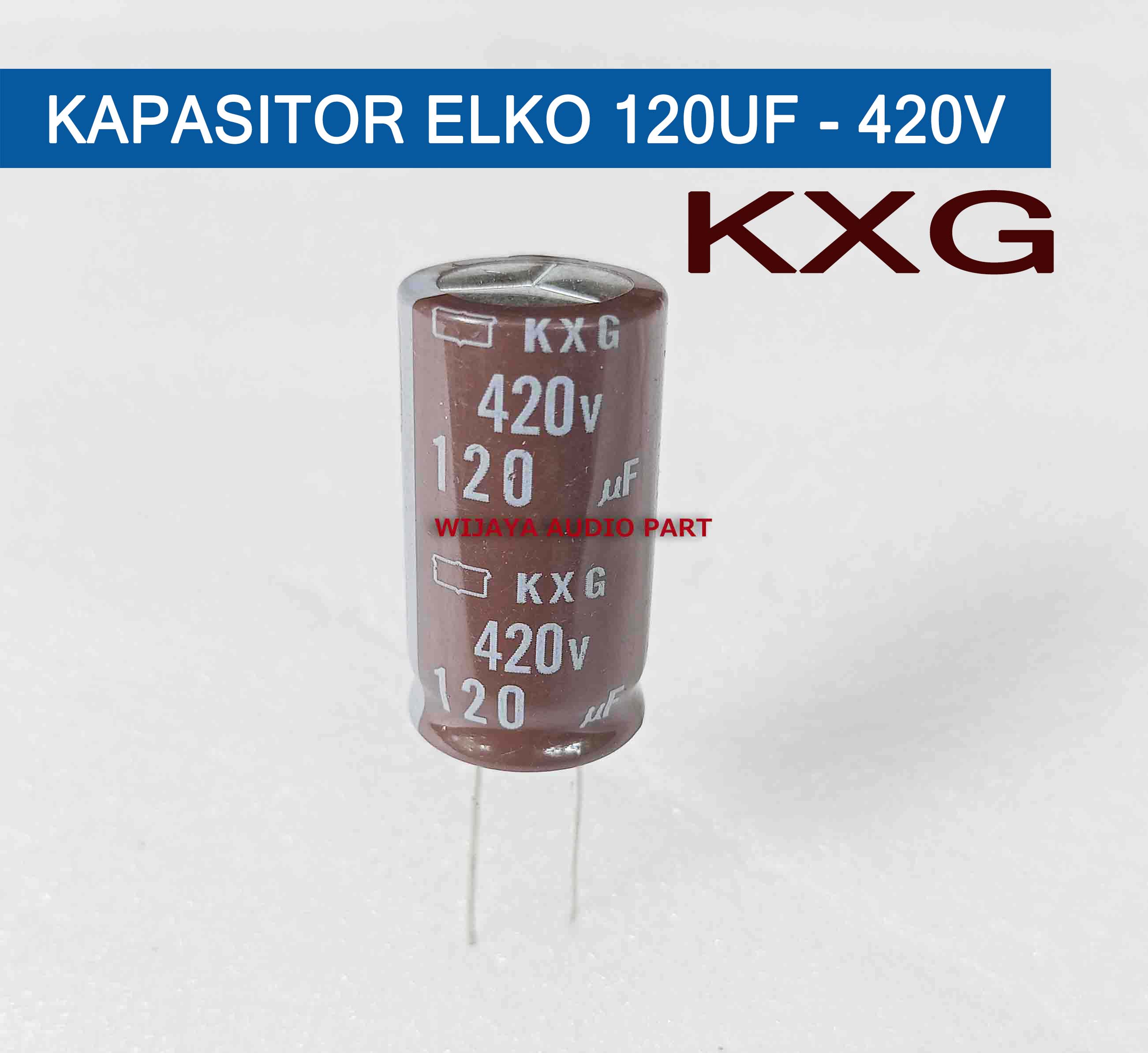 KAPASITOR ELKO 120UF - 420V ELCO 120 UF 420 VOLT | Lazada Indonesia