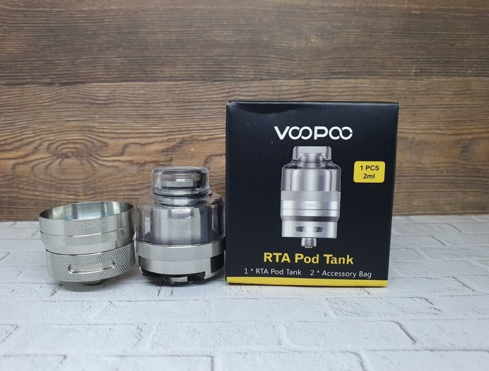 [Authentic] Voopoo RTA Pod Tank - Drag RTA Kit | Lazada Indonesia