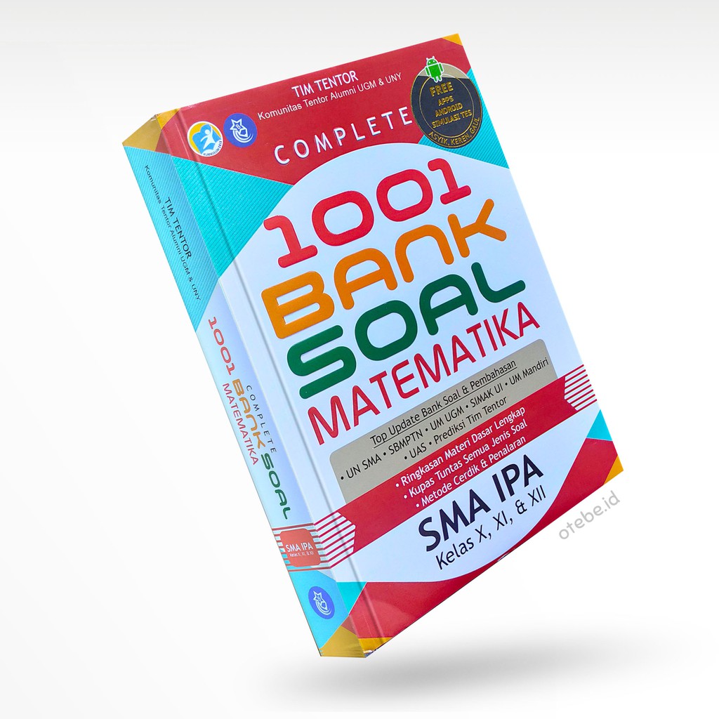Buku Complete 1001 Bank Soal Matematika SMA IPA Kelas X,XI, & XII ...