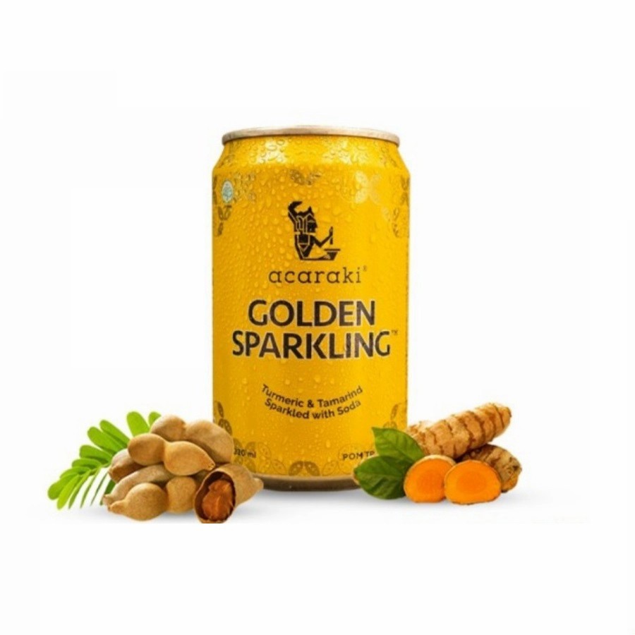 soda kunir kunyit asam turmeric tamarind acaraki golden sparkling 320 ...