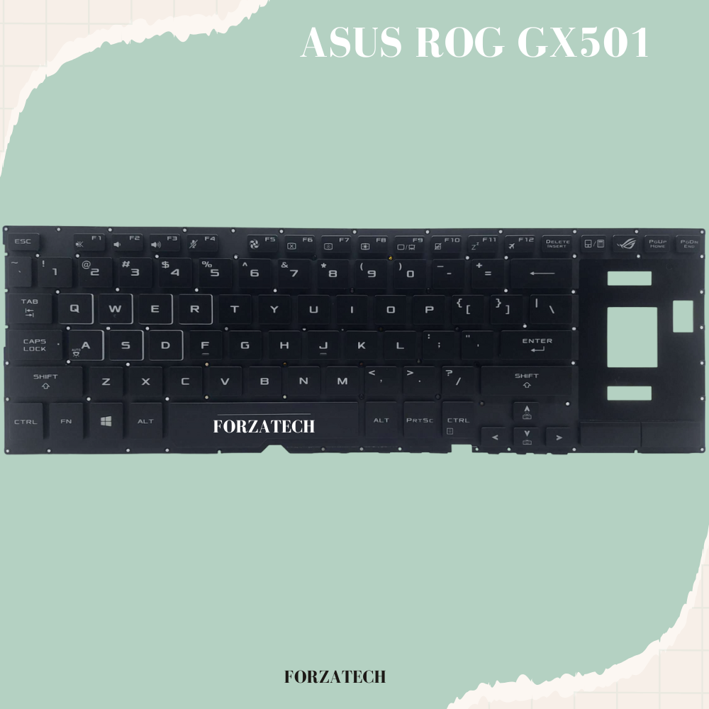 Keyboard Laptop Asus ROG Zephyrus GX501 GX501V GX501VI GX501VS GTX1060 ...