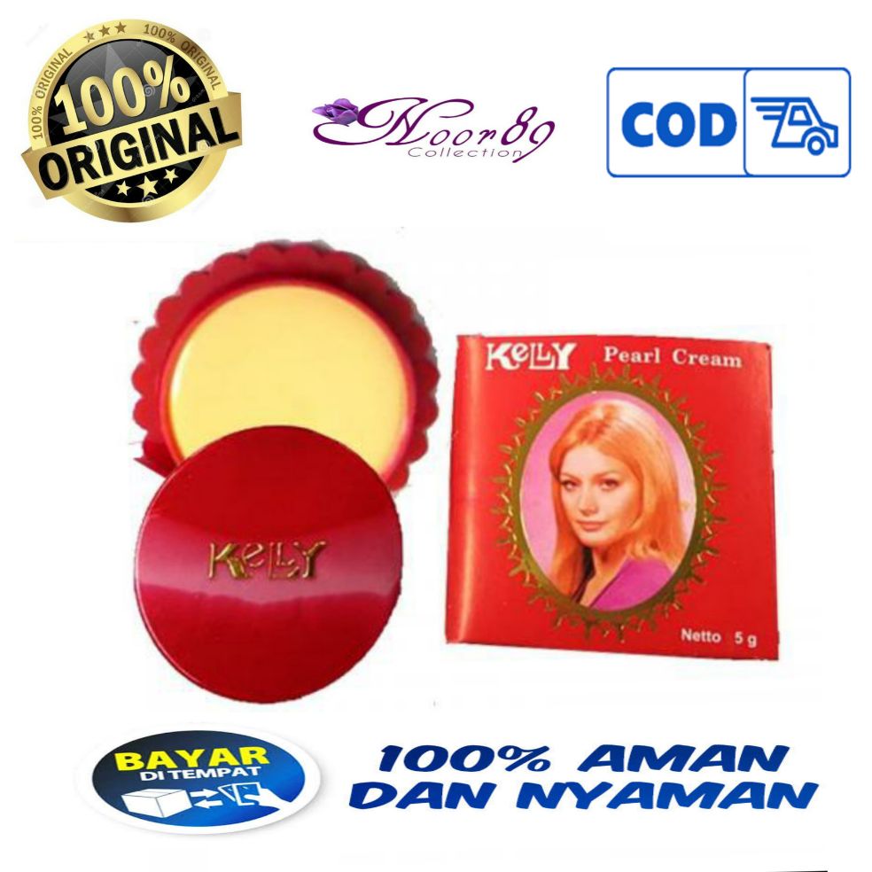 Kelly cream 5 gr kecil krim Kelly pencerah wajah Kelly pearl cream ...