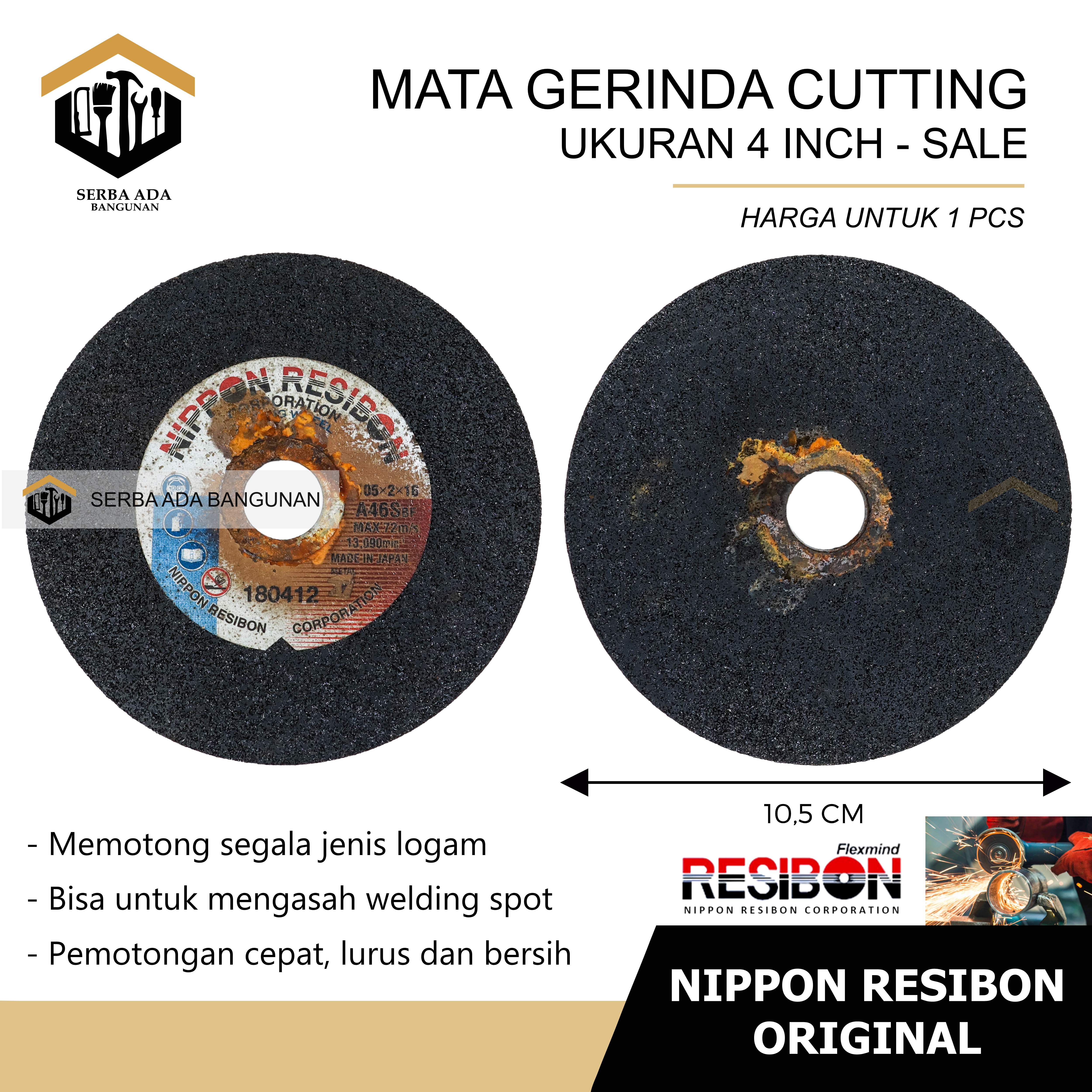 NIPPON RESIBON 4 x 2 Batu Slep Gerinda Gurinda Poles / 4 x 2 Batu ...