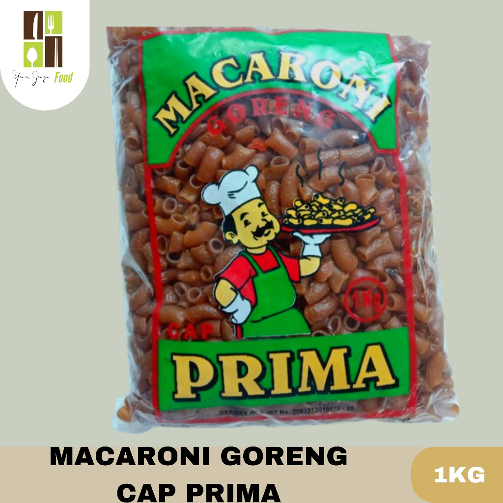 Macaroni / Makaroni Goreng Cap Prima / Makaroni Hitam 1 Kg | Lazada ...