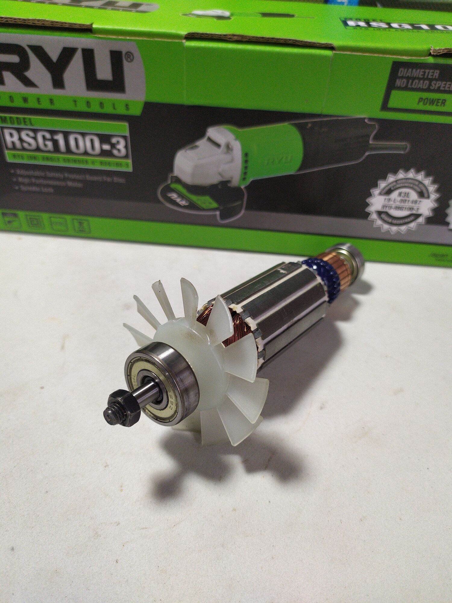 Armature angker Mesin Gerinda Ryu RSG100-3 Angker RSG 100-3 | Lazada ...
