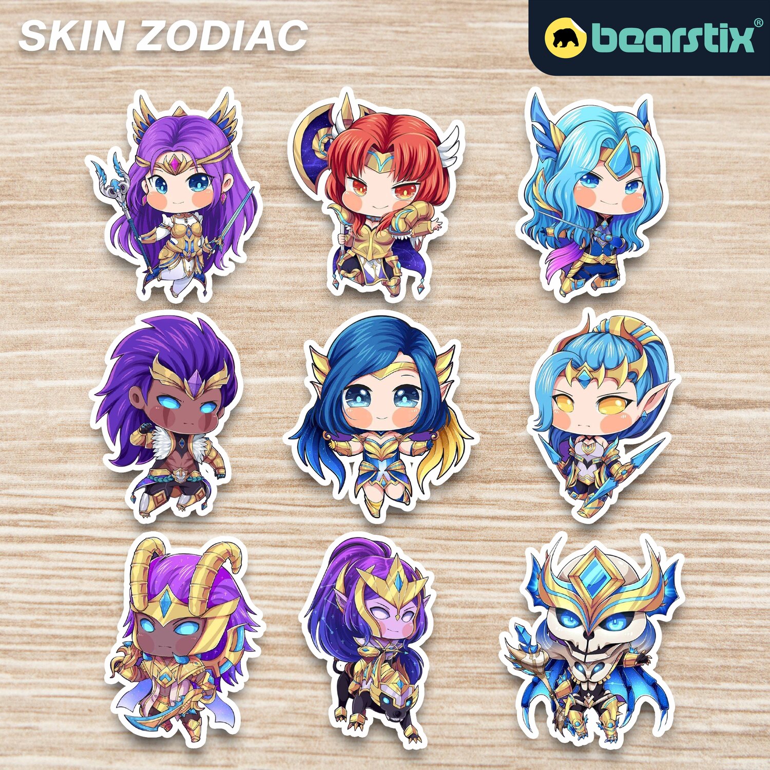 Sticker Pack Mobile Legends - Sticker HP MLBB Skin Zodiac - Sticker ...