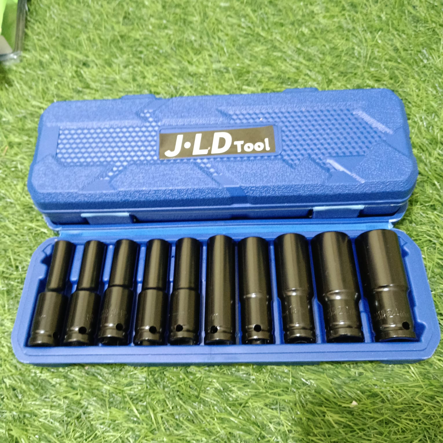 JLD TOOLS Mata Sok Impact Set Lengkap Mata Shock 10 Pcs Panjang 8-24 mm ...