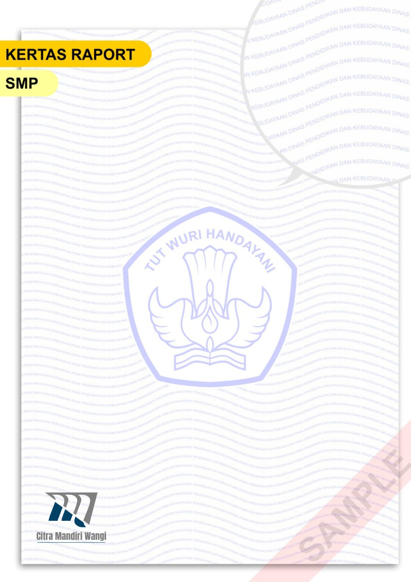 Kertas Raport SMP (Sekolah Menengah Pertama) | Lazada Indonesia