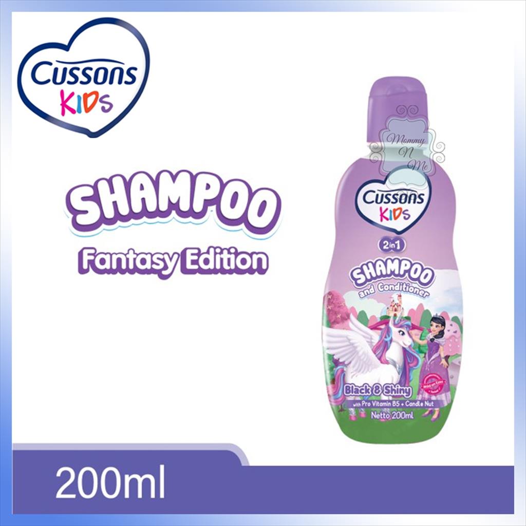 CUSSONS KIDS SHAMPOO 200ml BLACK & SHINY | Lazada Indonesia