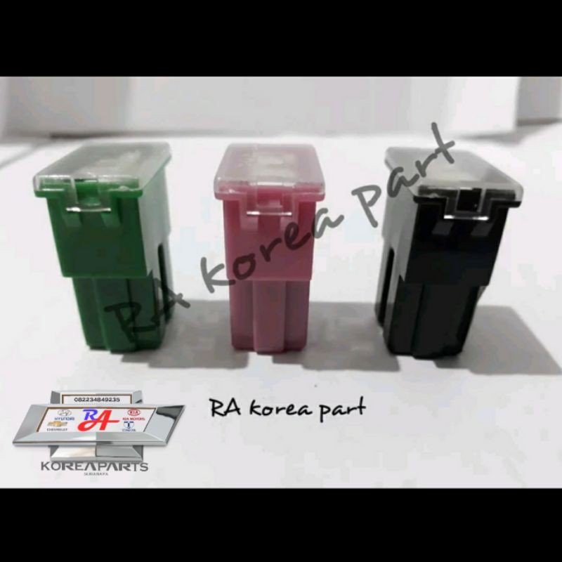 Sikring Seakring Sekring Pusat Universal Fuse 30 40 50 60 70 80 Ampere ...