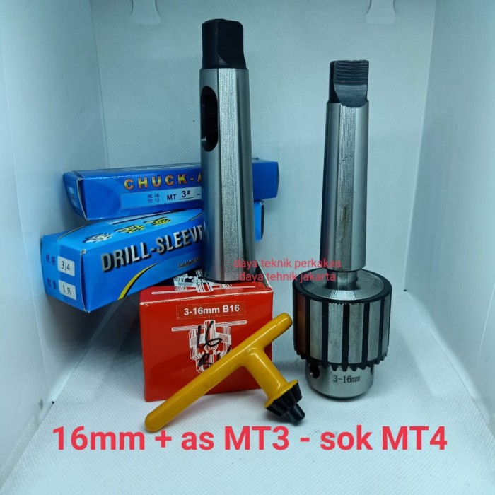 kepala bor magnet 16mm set ASBOR MT3 DAN SOKBOR MT4 SET KEPALA BOR 16M | Lazada Indonesia