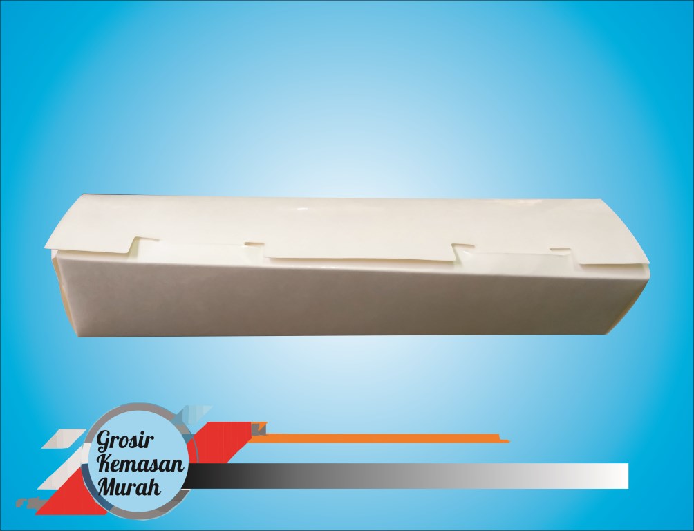 Dus Sosis bertutup [25 LEMBAR], Kemasan Take Away, Dus Sate, Box Sosis ...