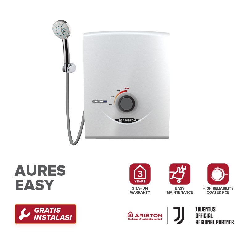 ARISTON Instant Water Heater Aures Easy | Lazada Indonesia