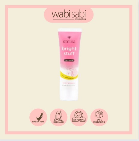 EMINA - Bright Stuff Face Scrub 50ml | Lazada Indonesia