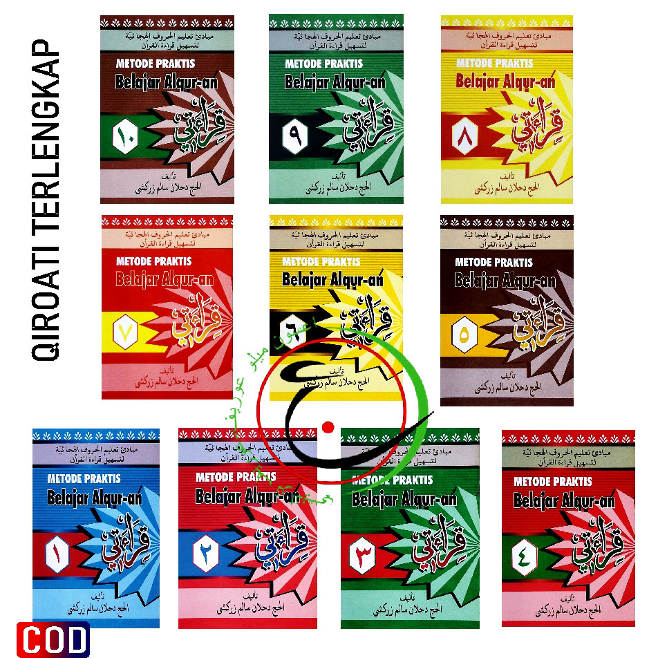 Metode Belajar Praktis Al-Quran Qiro'ati Ukuran Saku Terlengkap ...