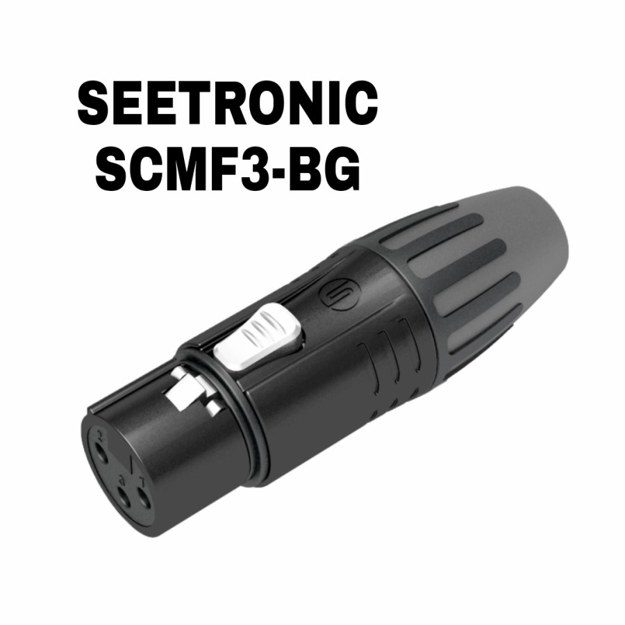 socket canon xlr female SEETRONIC SCMF3-BG | Lazada Indonesia