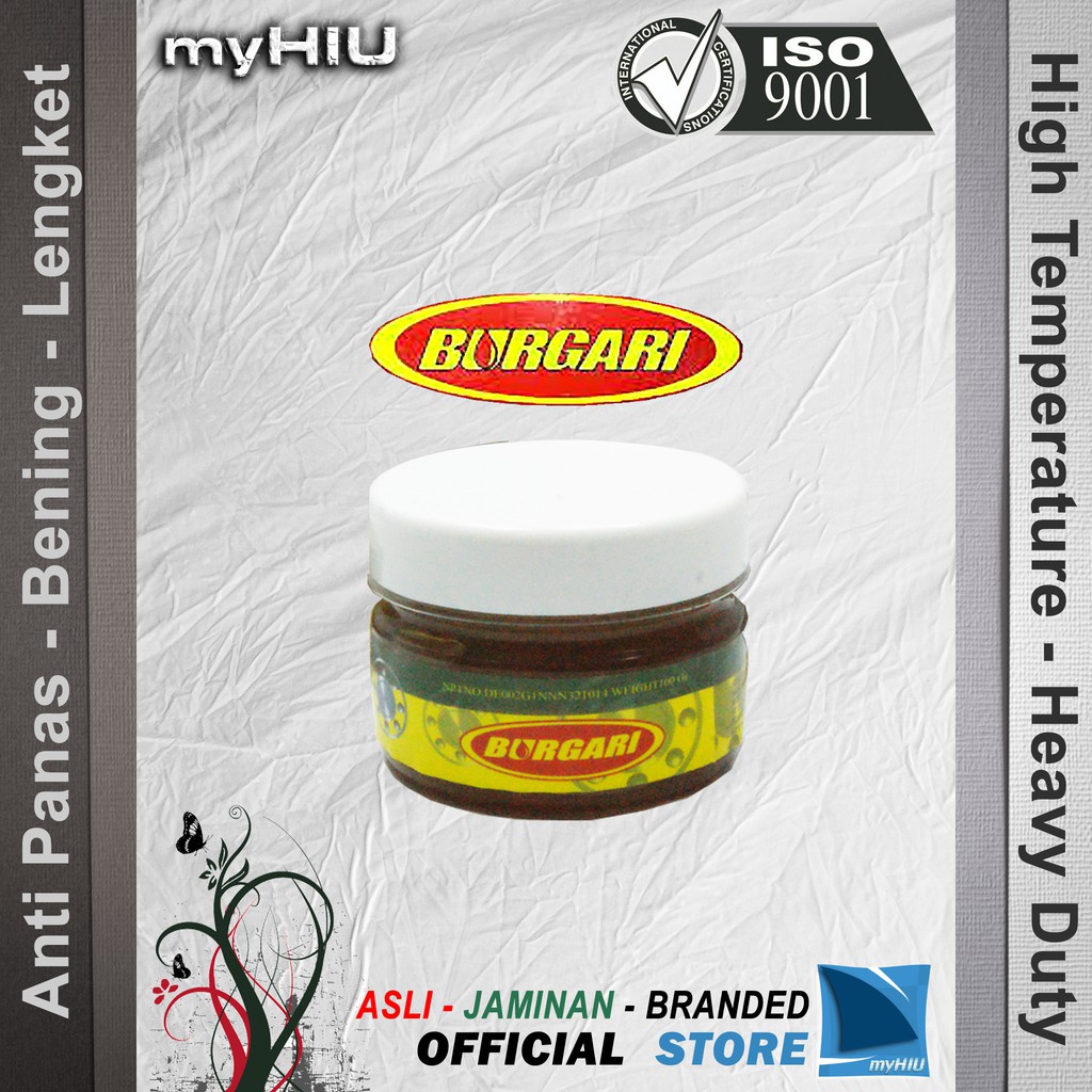 Minyak Gemuk BURGARI - Lithium Grease Hi-Temp 100 gr Anti Panas ...