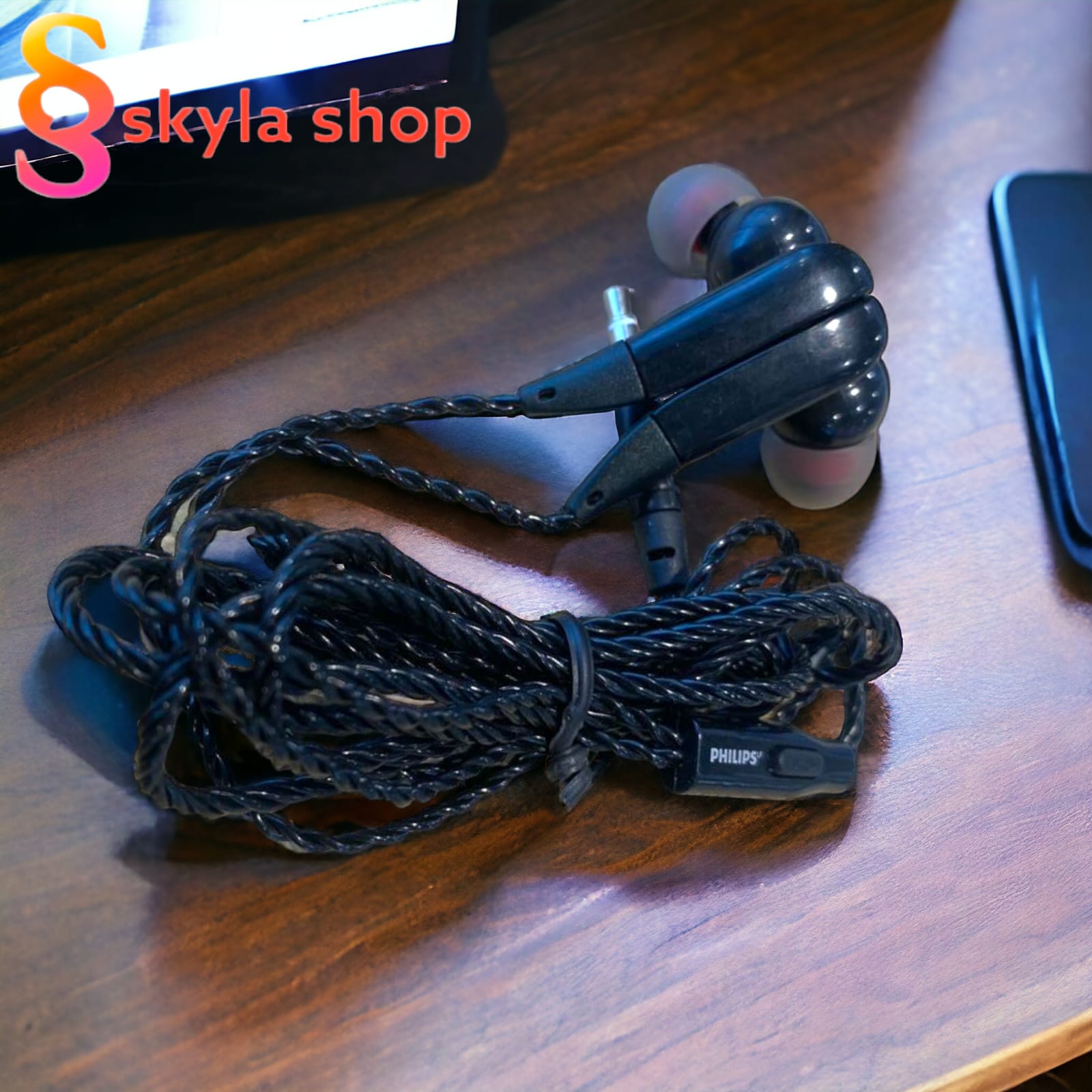 Headset Philips Model Tali Tambang Suara Stereo Super Bass dan Jernih ...
