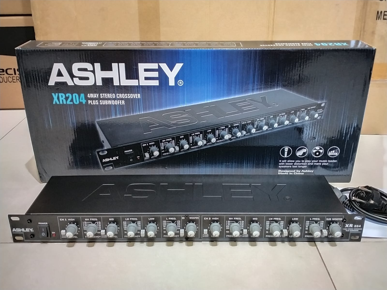 Crossover ASHLEY XR-204 Subwoofer Original Product | Lazada Indonesia