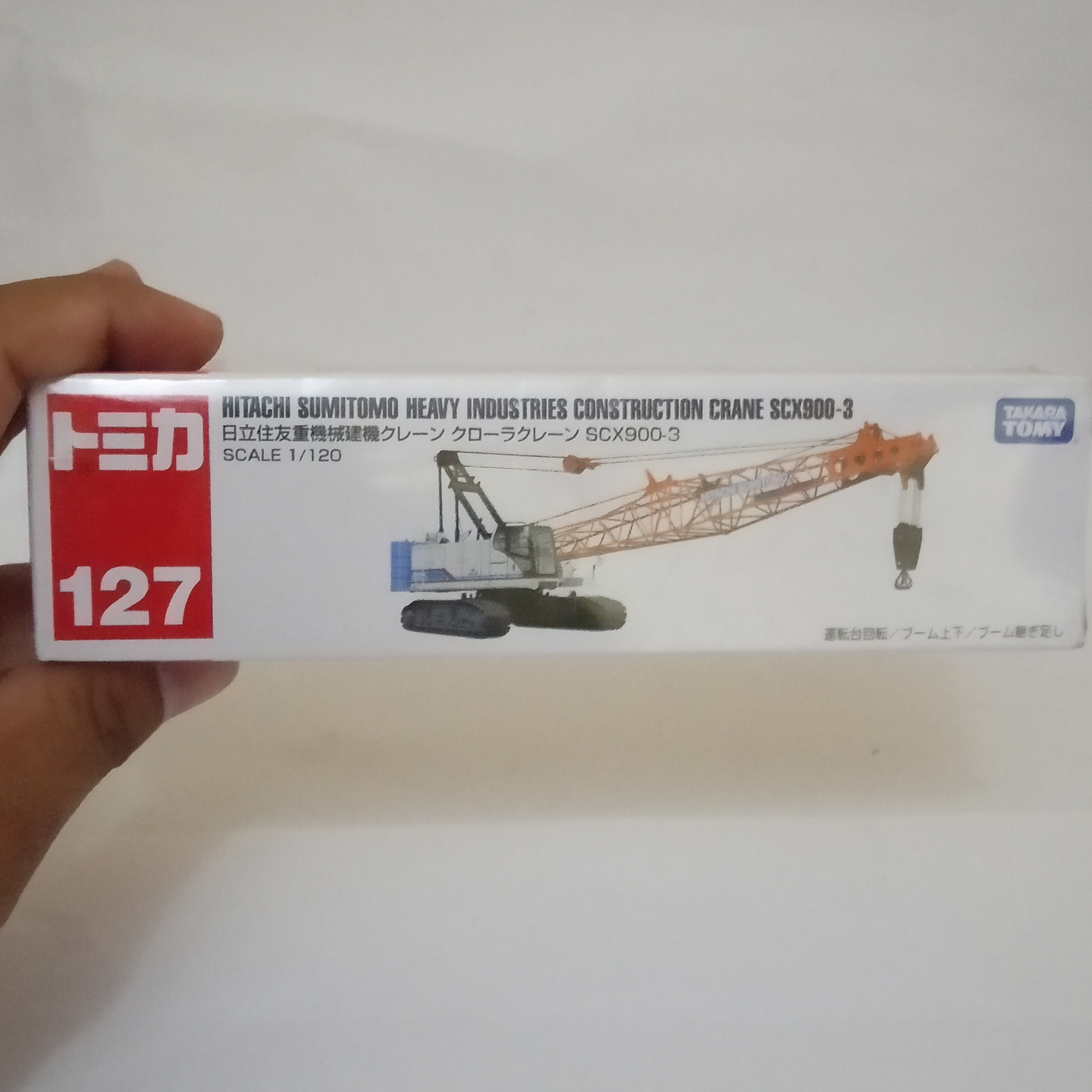 Tomica 127 Hitachi Sumitomo Heavy Industries Contructions Crane SCX900 ...